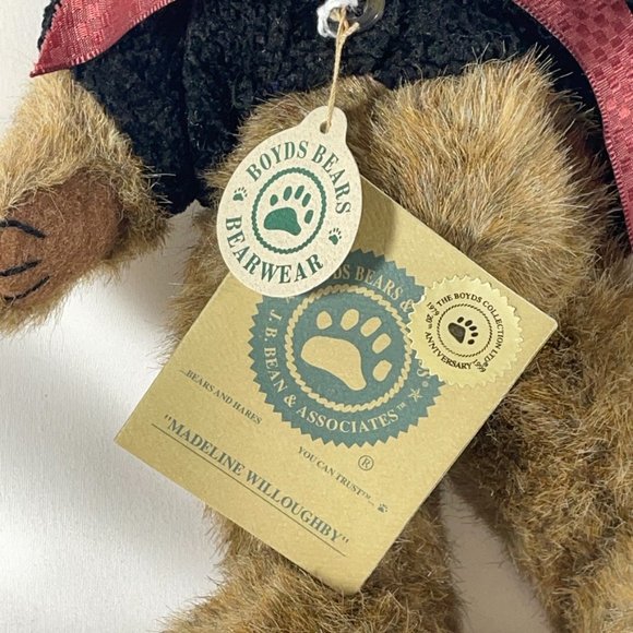 Boyd's Bears | Toys | Boyds Bears Set Of Two Lucky Leo Brunski Madeline ...